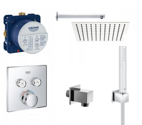 Prysznicowe Grohe, kod: 29124000+35600000+27698000